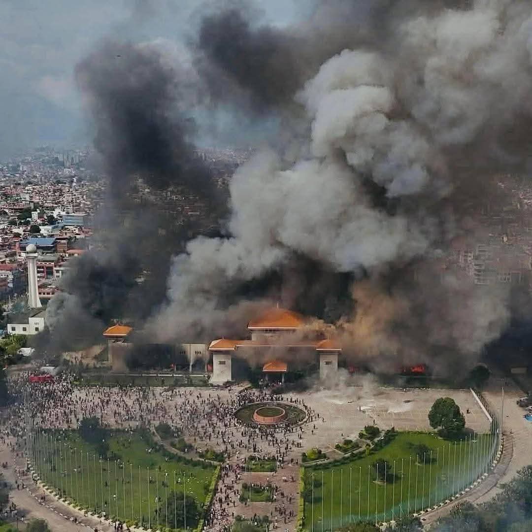 Angry Protesters Torch Nepal’s Parliament Amid Uprising Over Social ...